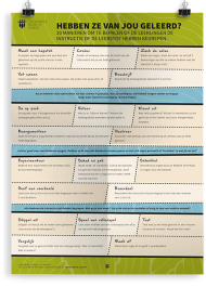 Prikkelende poster: Hebben ze van jou geleerd?