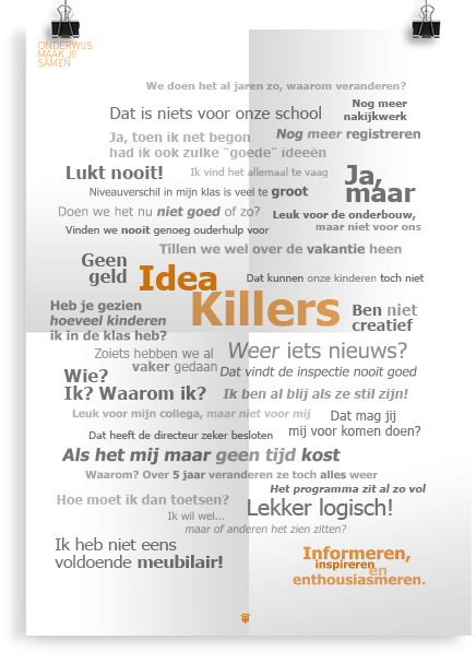 Prikkelende poster: Idea killers